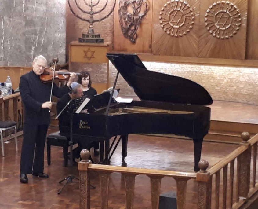 Concert of Shlomo Mintz and Itamar Golan in Córdoba (Argentina)
